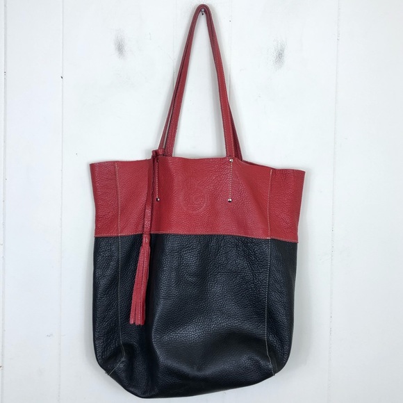Roots | Bags | Vintage Roots Pebbled Leather Tote Bag | Poshmark
